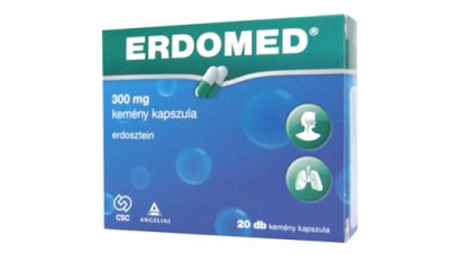 ERDOMED 300 MG KEMÉNY KAPSZULA 10X